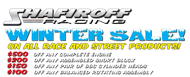 Scott Shafiroff Racing Drag Racing Engines, Pump Gas Crate Engines ...