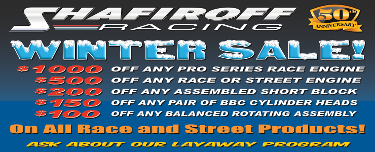 Shafiroff Small Block Ford - Complete Engines and Short Blocks